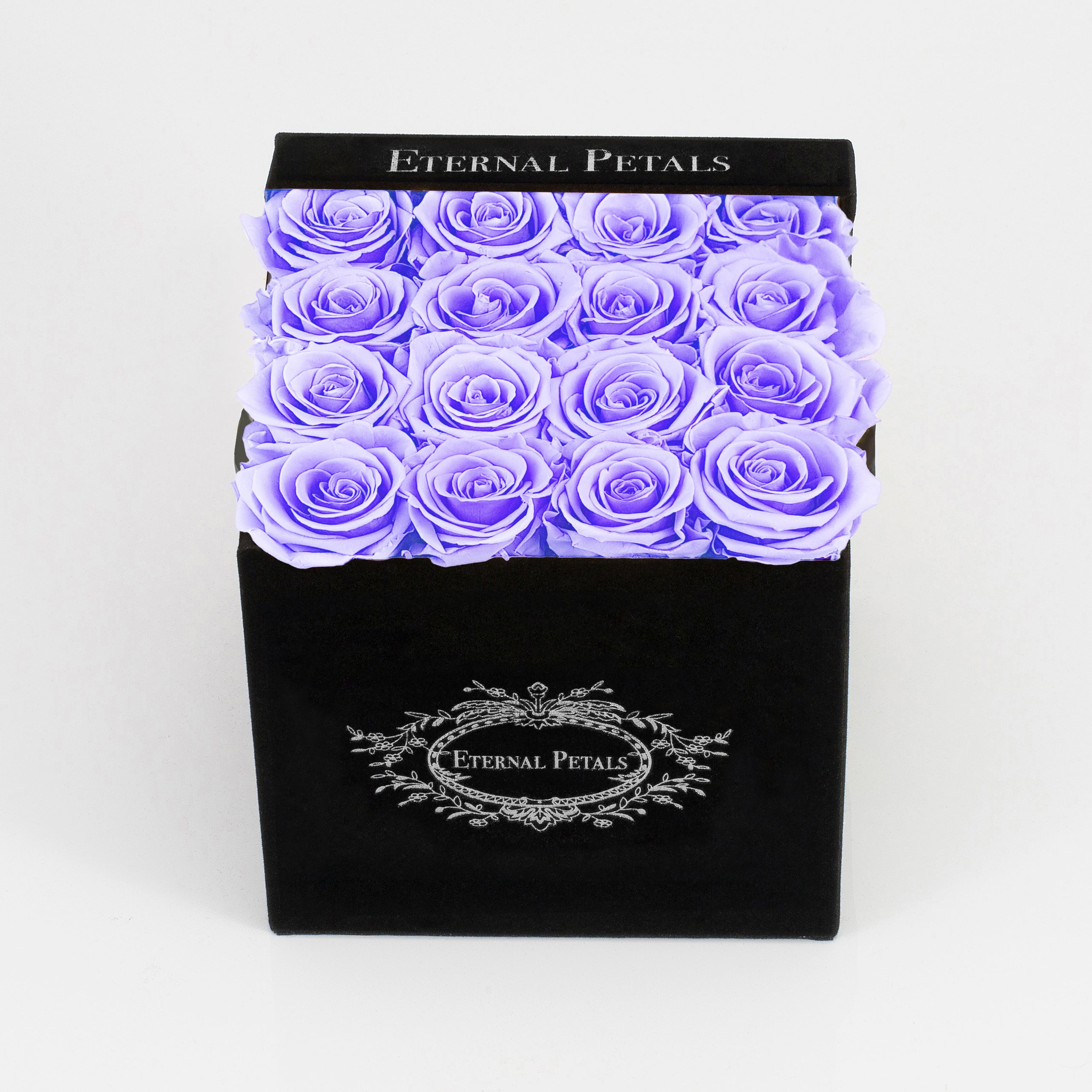 COOL | BLACK FLOWER BOX | ROSES | FLOWERS LONDON – Eternal Petals